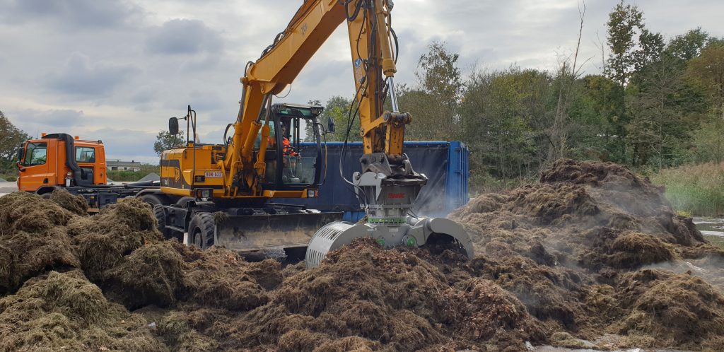 TRAMAC BENELUX présente une nouvelle solution dans le domaine des grappins pour engins de ...