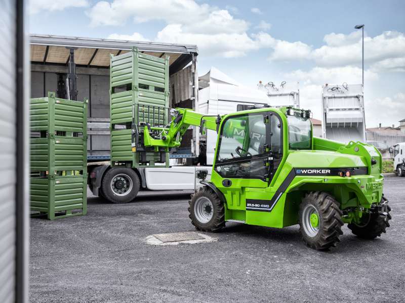 Merlo introduit l’eWorker avec une batterie Lithium avancée ...